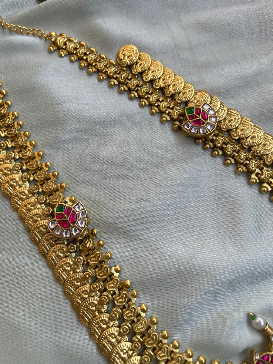 Kasumalai with Pure kemp Brass Pendant – Daivik.in