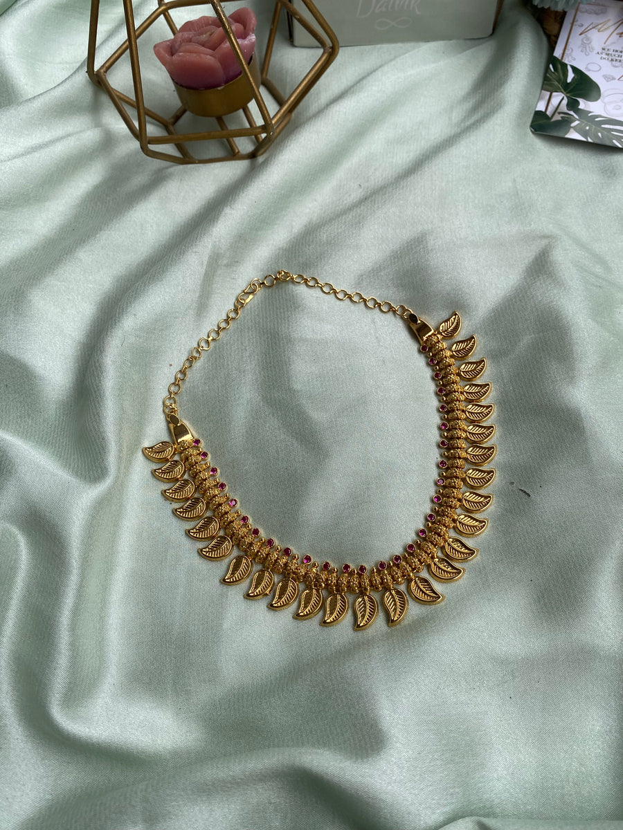 Microplating Palaka Necklace ( Short , long & Combo ) – Daivik.in