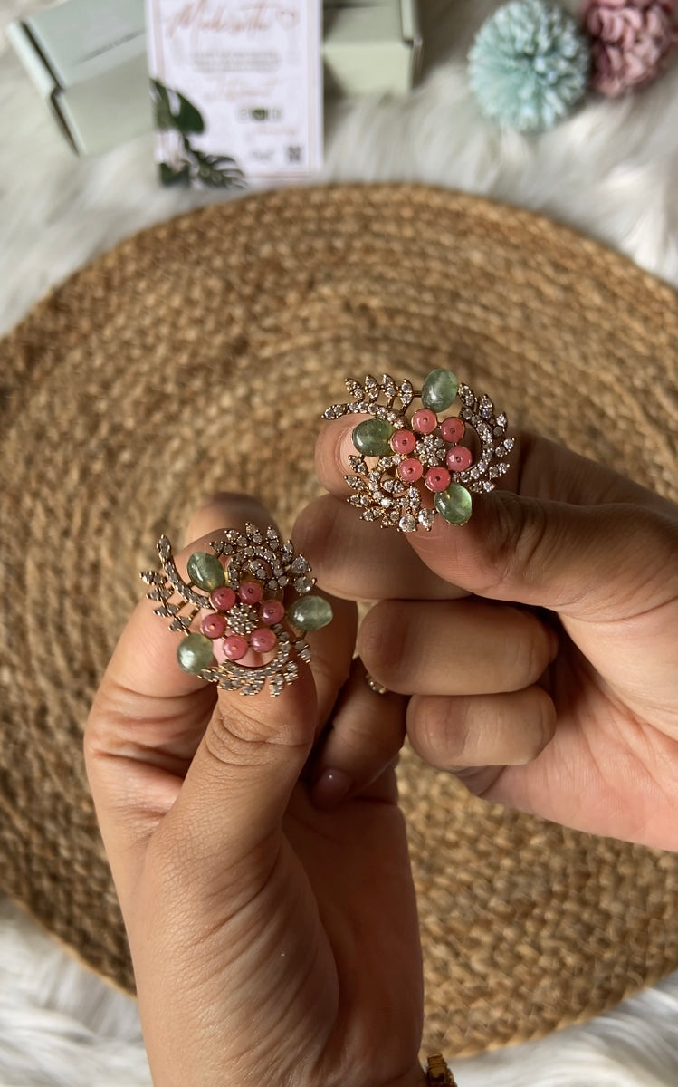 Designer Pastel AD Studs – Daivik.in