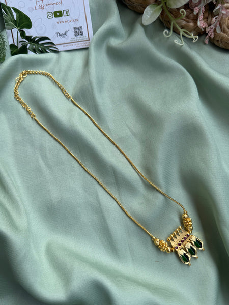 Kerala Palakka Long Chain – Daivik.in