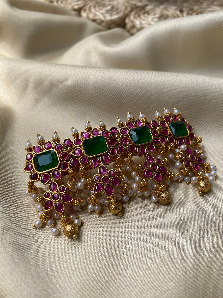 Kemp Hair Buckle in 4 variants ( price for each ) – Daivik.in