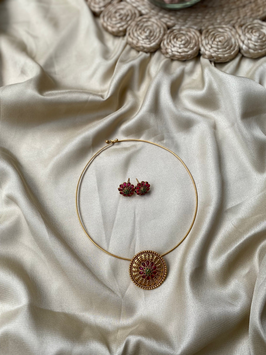 Simple kemp Adigai in 2 colours – Daivik.in